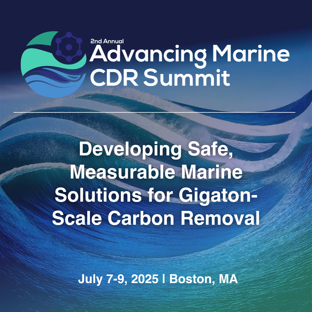 Sustainability Commitment - 2nd Advancing Marine CDR Summit 2025